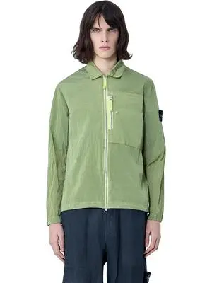 Stone Island Technical Zip-front Jacket - Green