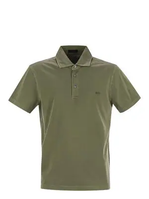 FAY Fay Men Cotton Jersey Polo Shirt Multicolor