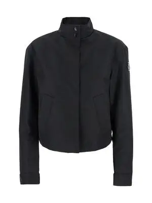 Moncler Down Jacket With High Neck - Multicolor