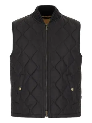 Burberry Quilted Vest - Multicolor