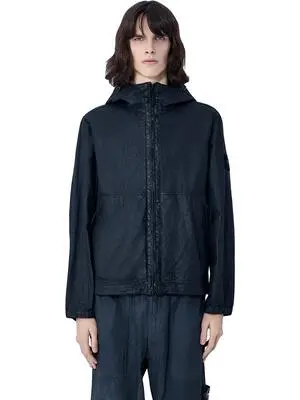 Stone Island Technical Hooded Jacket - Black