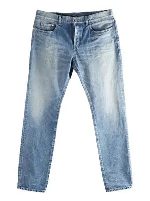 Saint Laurent Tailored Straight-leg Trousers - Multicolor