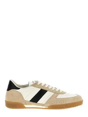 TOM FORD Terence Suede And Leather Sneakers - Multicolor