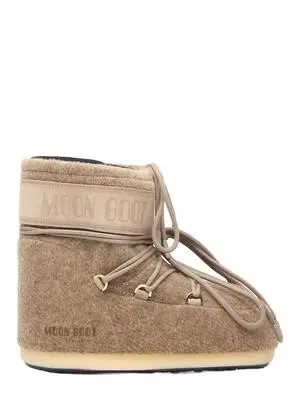 Moon Boot Icon Low Felt Boots - Cream