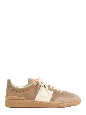 Valentino Garavani Upvillage Split And Nappa Leather Sneakers - Multicolor