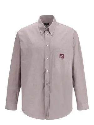 FENDI Fendi Men Oxford Cotton Shirt