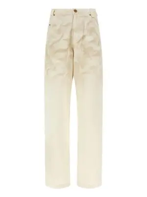 WILLY CHAVARRIA Bad Boy' Jeans - Cream