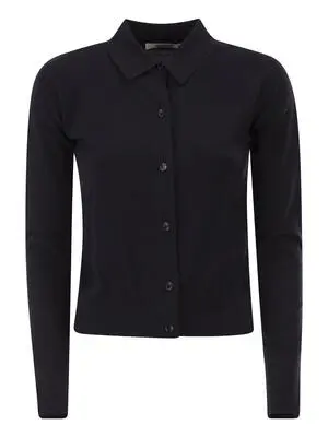 Max Mara Wool Cardigan - Blue