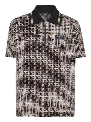 Balmain Polo Shirts - Black