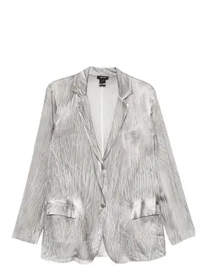 Avant Toi Silk Double-breasted Jacket - Multicolor