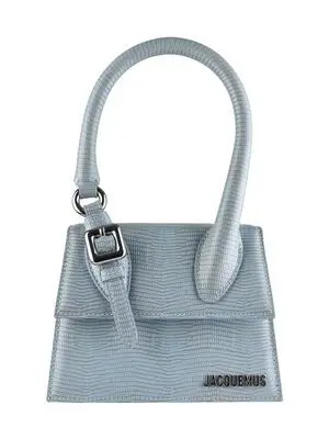Jacquemus Le Chiquito Moyen Textured Leather Bag - Blue