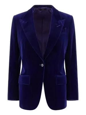 TOM FORD TOM FORD Wallis Velvet Blazer