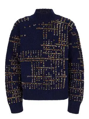 Dries Van Noten Textured Knit Sweater - Multicolor