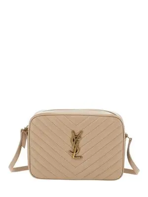 Saint Laurent SAINT LAURENT Lou Shoulder Bag With Cassandre In Quilted Leather Multicolor