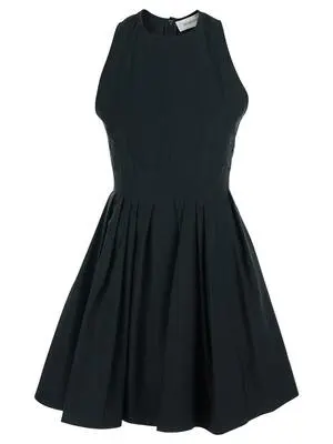 Sportmax Spxara' Cotton Dress With V-neck - Multicolor