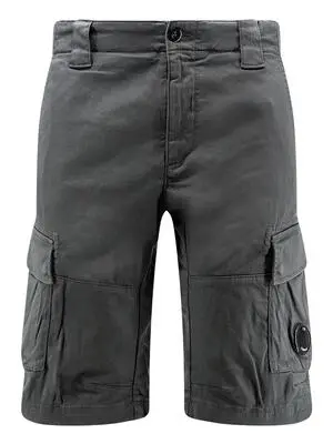C.P. COMPANY Cotton Cargo Bermuda Shorts - Multicolor