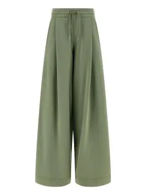 DRIES VAN NOTEN Dries Van Noten Hadium Mélange Gauze Cotton Trousers