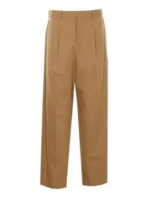 Loewe Anagram Patch Logo Pants - Cream
