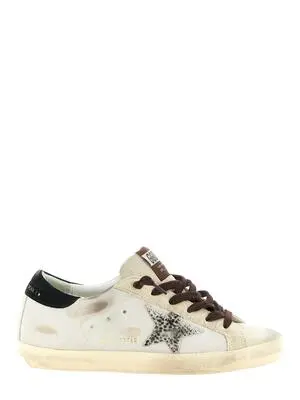 GOLDEN GOOSE Super-star" Suede Sneakers - Multicolor