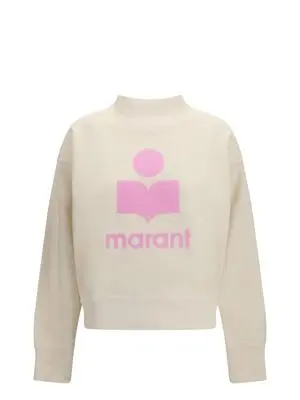 Isabel Marant Étoile Moby Logo Print Sweatshirt - Multicolor