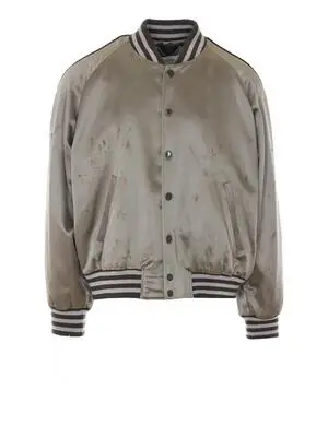 GOLDEN GOOSE Journey Bomber Jacket - Green