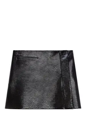 COURREGES One Minute Mini Skirt - Black