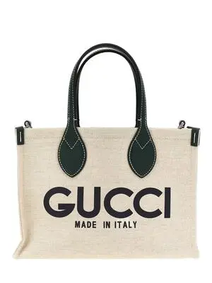 Gucci GUCCI Mini Logo Shopping Bag Multicolor