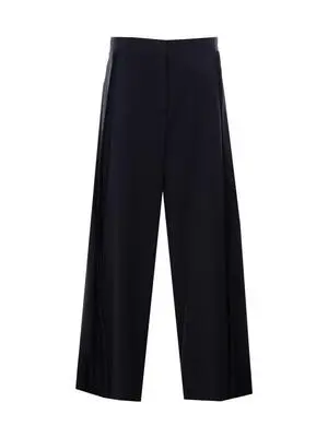 Loewe Wool High-waist Trousers - Black