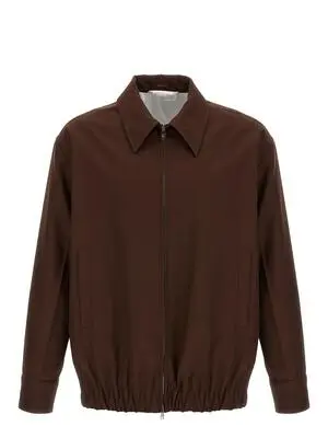 GUCCI Gucci Wool Twill Zip-Up Jacket