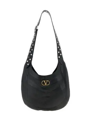 Valentino Garavani Medium Hoboho Shoulder Bag - Black