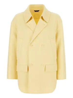 Fendi Double Breasted Coat - Multicolor