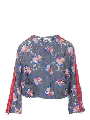 FENDI FENDI Bouquet Printed Lace Blouson
