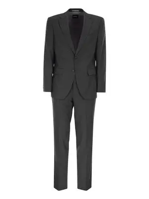 BOSS Stretch Virgin Wool Blend Suit - Multicolor