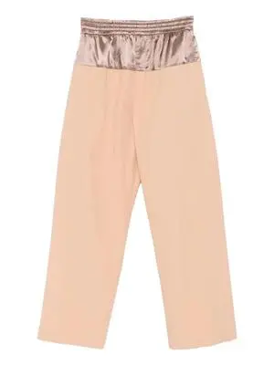Dries Van Noten Elastic Waist Trousers - Multicolor