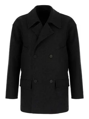 Fendi Double Breasted Coat - Multicolor