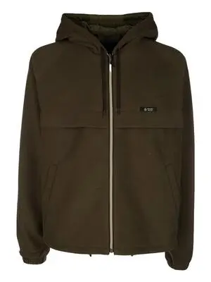 Prada Hooded Zip-up Jacket - Multicolor