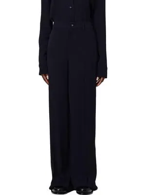 Gucci Wide-leg Viscose Pants - Blue