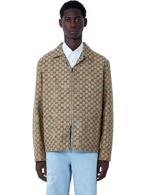 Gucci Gg Canvas Jacket - Multicolor