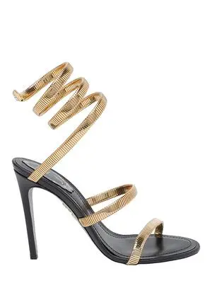 Rene Caovilla Juniper Pump Sandals - Black