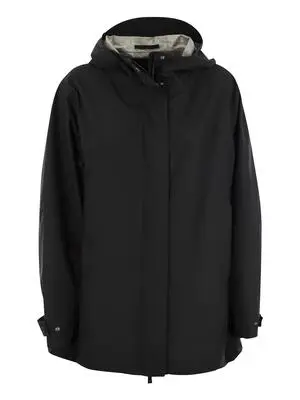 Herno Parka With Hood - Black