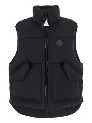 Moncler Otis High-neck Tech Fabric Vest - Multicolor