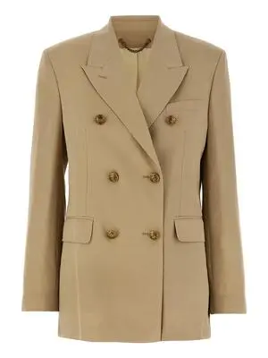 GOLDEN GOOSE GOLDEN GOOSE Double-Breasted Blazer With Heraldic Buttons