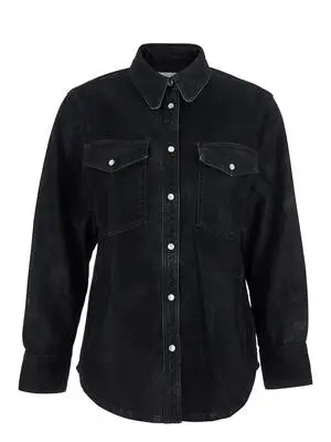 ISABEL MARANT ÉTOILE ISABEL MARANT ETOILE "Karima" Shirt With Classic Collar And Patch Pockets