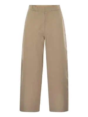 Max Mara Filovia Silk And Cotton Fleece Trousers - Multicolor