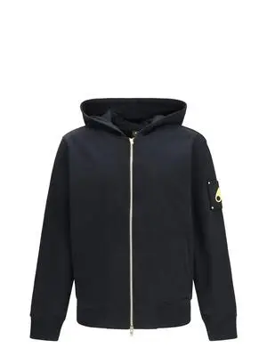 Moose Knuckles Hartsfield Full Zip Hoodie - Black