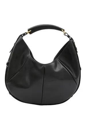 Saint Laurent Saint Laurent Mombasa Medium Leather Hobo Bag Multicolor