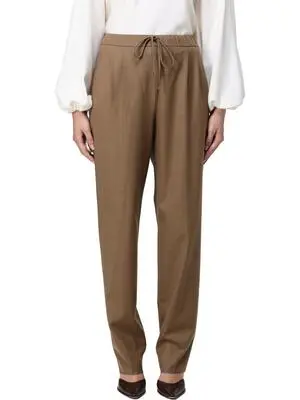 Max Mara Max Mara Tailored Wool Blend Trousers Brown