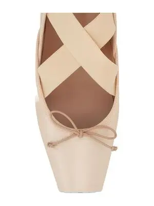 CHRISTIAN LOUBOUTIN Cassiastic Crepe Ballet Flats - Multicolor