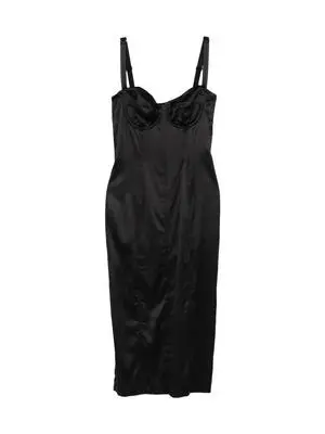 Dolce & Gabbana Silk Midi Dress - Multicolor