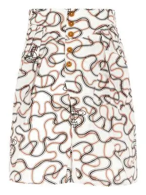 VIVIENNE WESTWOOD Printed Shorts - Multicolor